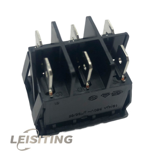 6Pin Rocker Switch Black Single Reset 10T85 Canal R Series Light R5 16A ...