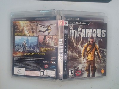Infamous Playstation 3 PS3 Cover art and Box only | eBay