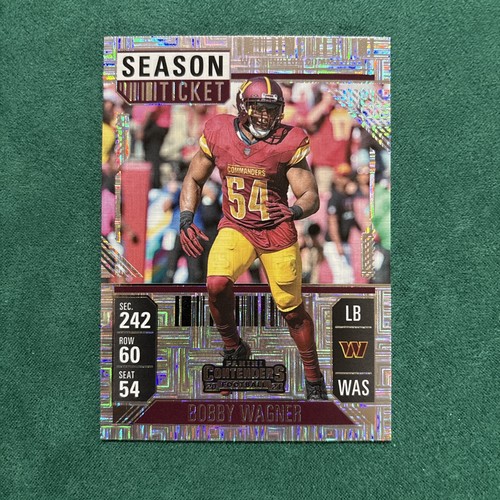 2024 Panini Contenders Bobby Wagner Season Ticket Mojo Base Card # 100 ...