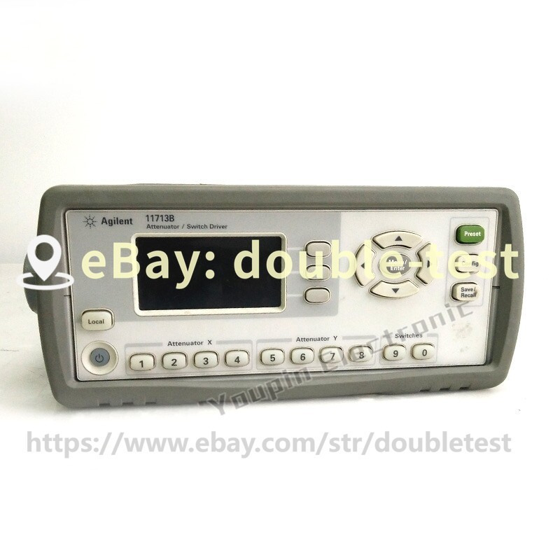 1PC USED 100% Test Agilent HP 11713B Attenuator (EMS or DHL）#H296Z DX# ...