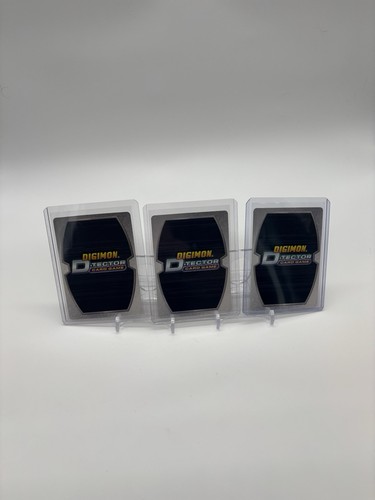 BurningGreymon, kazemon, lobomon 1st edition Digimon D-Tector cards lot ...