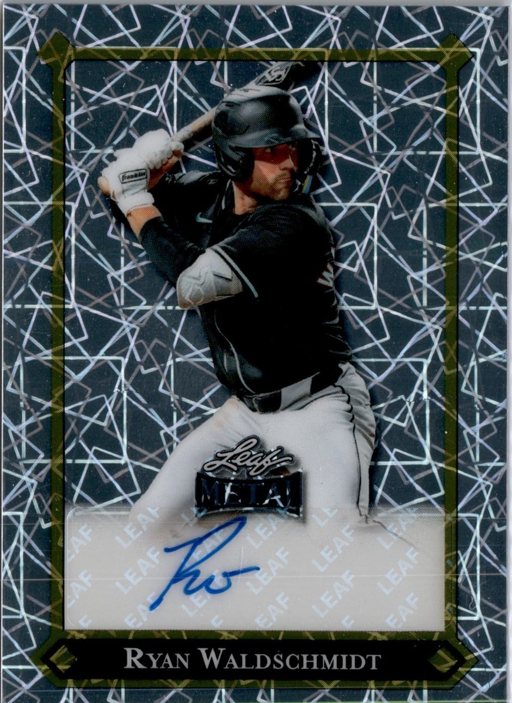 2025 Leaf Metal - 92 Leaf Lgr Autographs Ryan Waldschmidt, Ryan ...