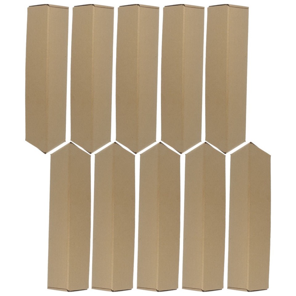 10 Pcs Small Packing Boxes for Posting Triangle Shipping Container ...