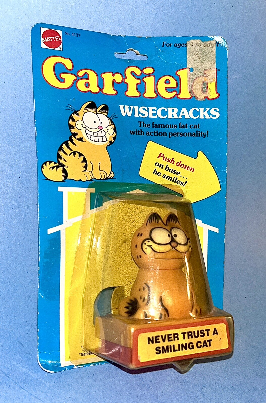 Garfield Wisecracks Smiles Factory Sealed 1982 Mattel | eBay