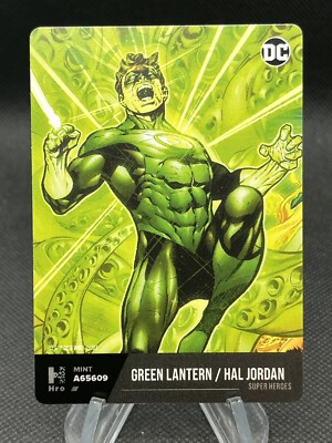 DC H RO Cards - Green Lantern/Hal Jordan - Super Heroes - Mint A65609 ...