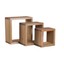 Wooden Wall Cube Cubes Shelf Storage Book Case Unit Wood CD Storage ...