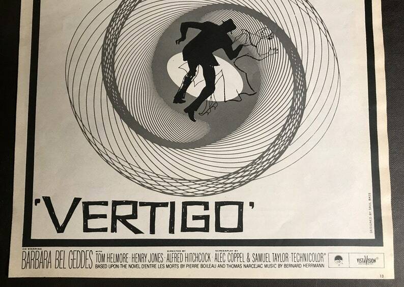 Vertigo Plakat Saul Bass The Deadly Design Of Saul Bass's 'Vertigo'
