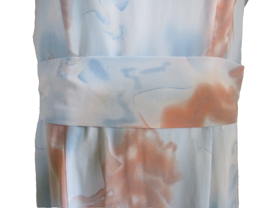 "Amish Mennonite dress 36” bust x 32" Waist x 56" L Spring Blue ...