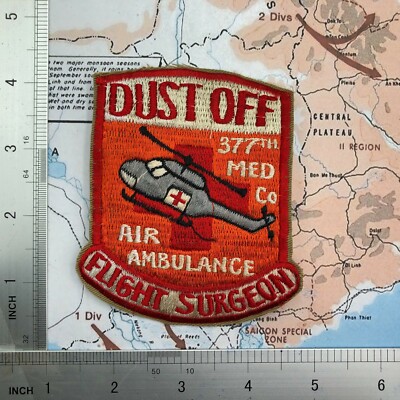 Patch , DUST OFF , 377TH MEDICAL , dust off , Vietnamw patch | eBay