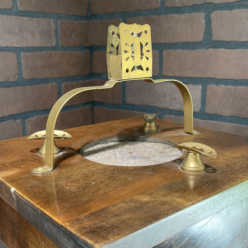 Cushman Antique Smoking Stand, Cigar Drawer, Match Box Holder, Cigar ...