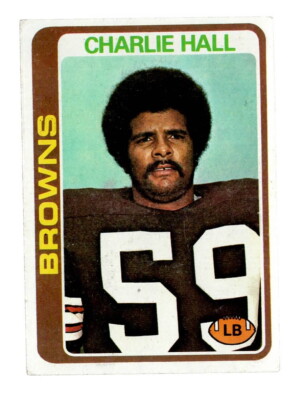 1978 Topps #157 Charlie Hall VG/Ex | eBay