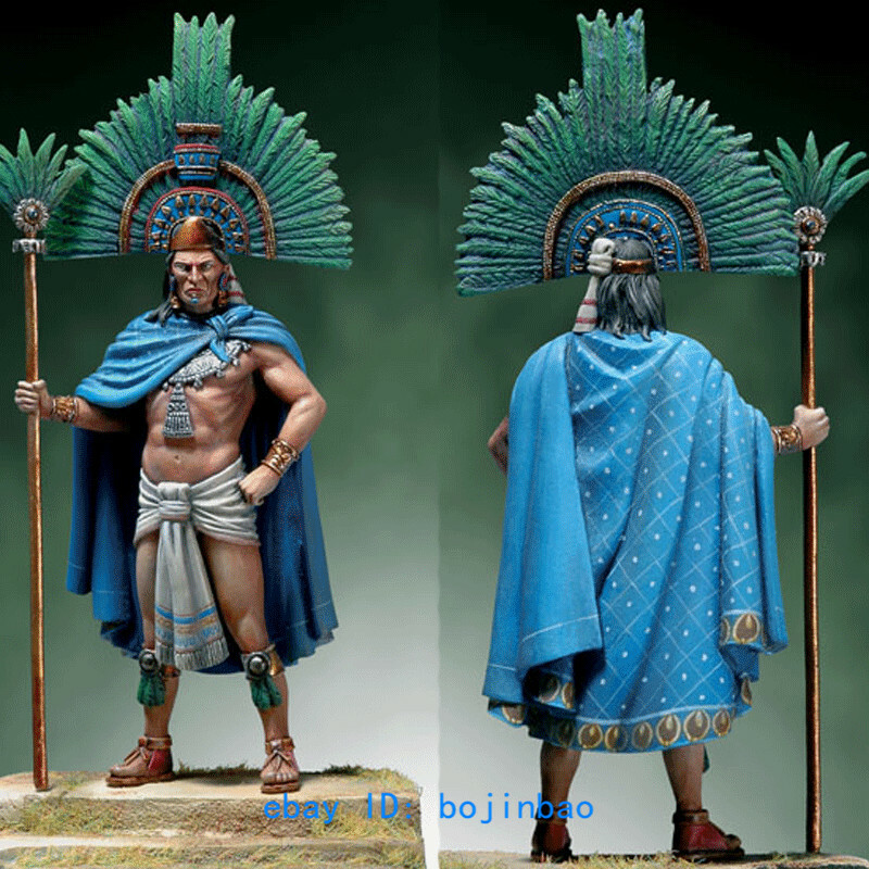 1/32 Scale Maya tribal leader Resin Figure Model Kits Unpainted Ancient ...