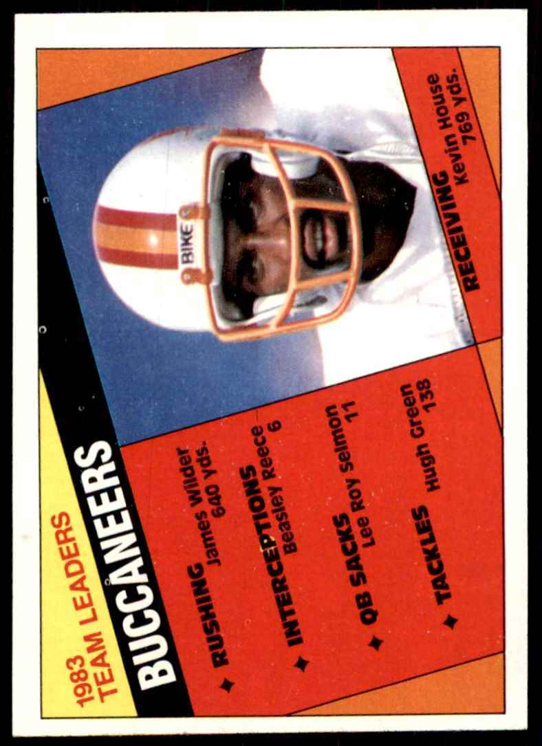 1984 TOPPS* KEVIN HOUSE TAMPA BAY BUCCANEERS #364 | eBay