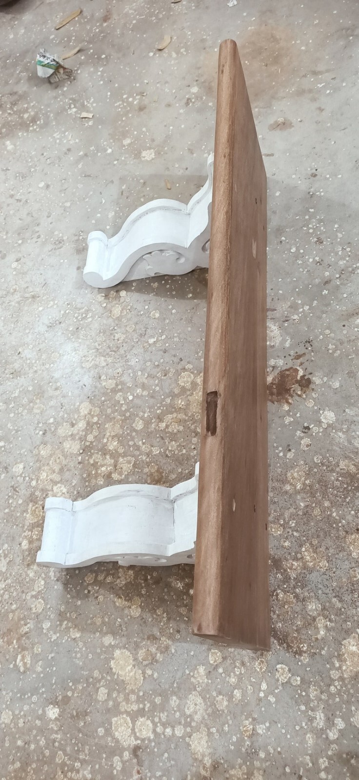 Floating Wall Mount Molding Ledge Handmade Antique Wood Corbel ...