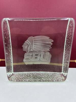 Vintage Rare St. Bonaventure SBU Logo Award? Paperweight? HEAVY and ...