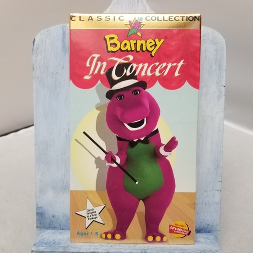Barney in Concert VHS Classic Collection Home Videos NEW SEALED ...