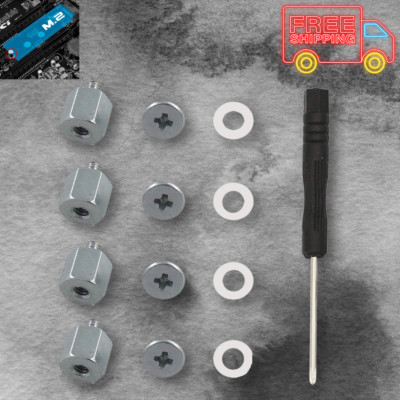 M.2 Screw Kit,Nvme Screw M.2 Ssd Mounting Kit Compatible ASUS ...