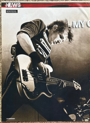 MIKEY WAY / MY CHEMICAL ROMANCE - 2007 full page UK magazine poster | eBay