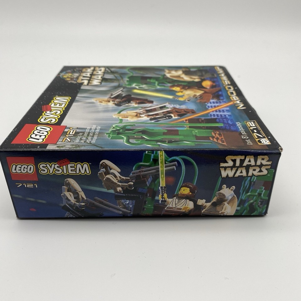NIB Star Wars LEGO 7121 Episode I Phantom Menace Naboo Swamp 1999 RARE ...
