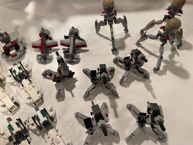 HUGE LOT of LEGO Star Wars Battle Pack Sets and Speeders | eBay