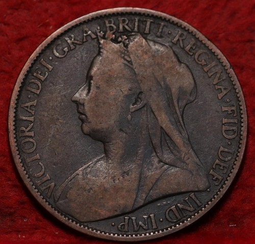 1899 Great Britain One Penny Foreign Coin | eBay