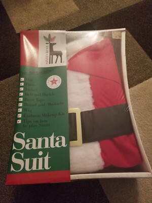 SANTA CLAUS SUIT Santa's Best Suit Complete Adult Size - Made in USA ...