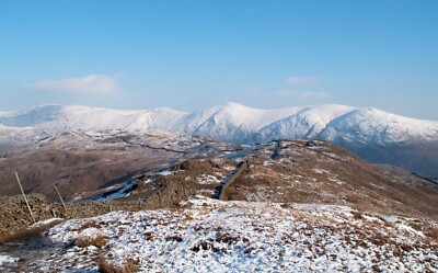 Photo 6x4 Ridge of Wansfell Ambleside The undulating ridge is seen ...