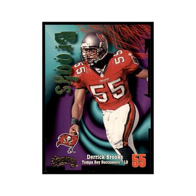 Derrick Brooks 1998 SkyBox Thunder #187 Football Cards Football Card NM ...