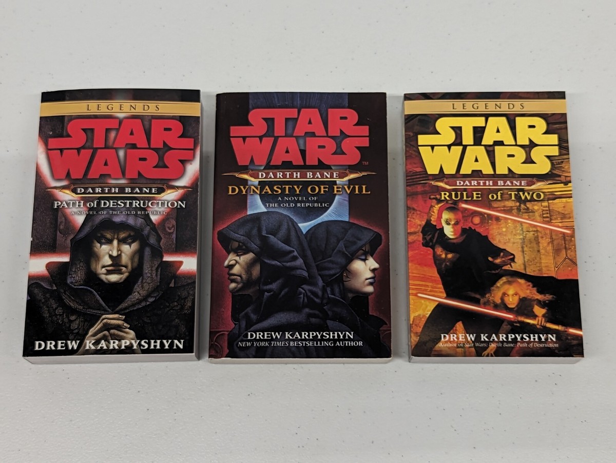 Darth Bane Trilogy Book Cover