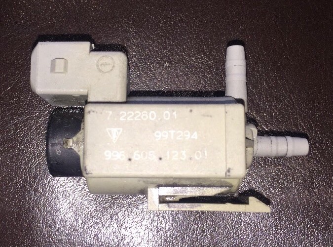 Porsche 986 Boxster - 996 Carrera Electric Vacuum Change Over Valve ...