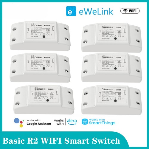 Wifi DIY Smart Switch Module Remote Control Automation Via EWeLink APP ...