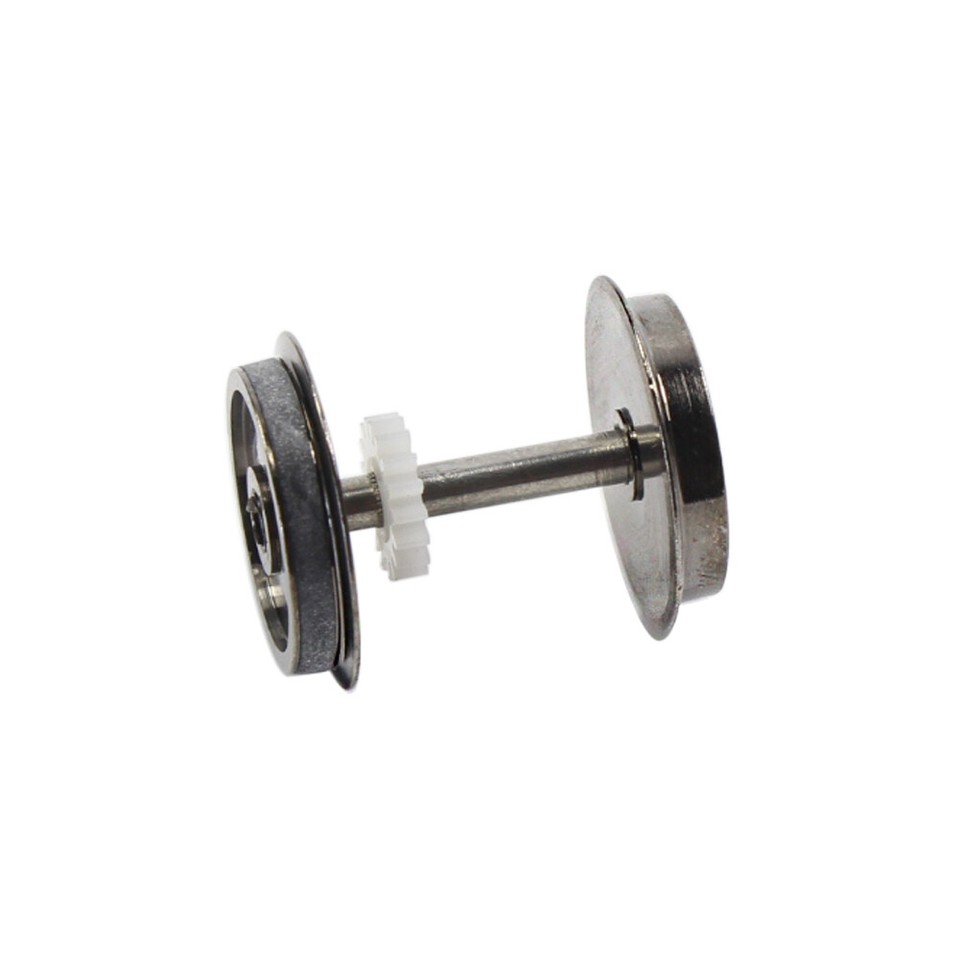 2 Pairs HO Scale 1:87 48" Metal DC Wheels Model Trains DC Wheels HP0287 ...