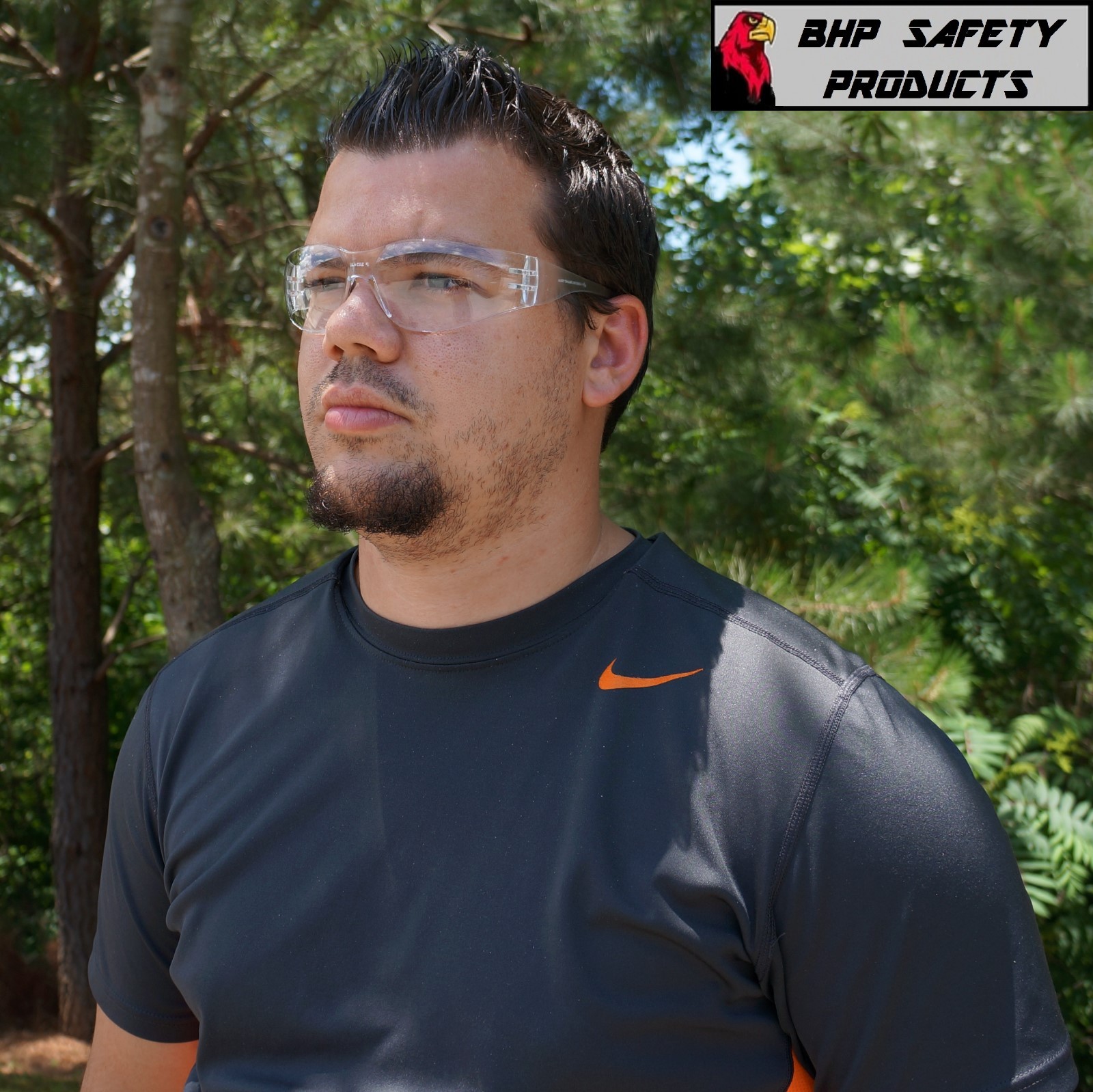 (3 PAIR) PYRAMEX INTRUDER SAFETY GLASSES CLEAR LENS WORK SPORT EYEWEAR ...