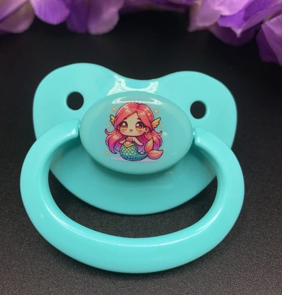 Mermaid Adult Pacifier - ABDL - DDLG Ocean Theme Accessories | eBay