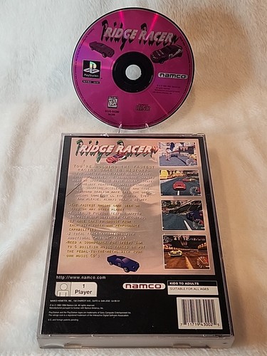 Ridge Racer (Sony Playstation 1) PS1 Long Box No Manual - Tested ...