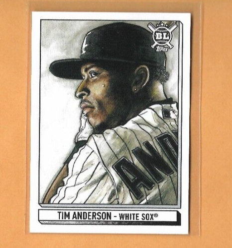 2021 Topps Big League Tim Anderson Art Of The Game, Chicago White Sox # ...