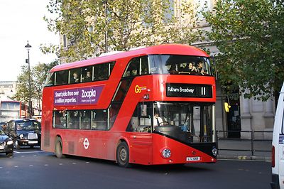 New bus for London - Borismaster LT66 6x4 Quality Bus Photo | eBay UK