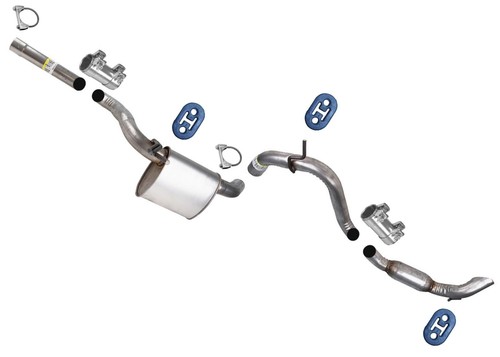 Middle Muffler Rear Resonator for Chrysler Pacifica 2017 2018 2019 2020 ...