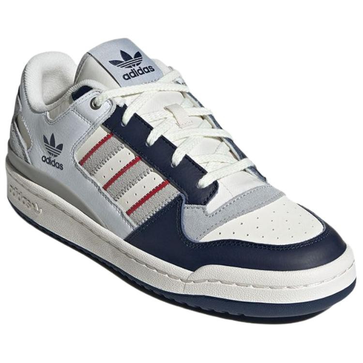 Adidas Originals FORUM CL Low Top Skateboard Shoes Men's White Gray ...