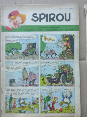 Journal de Spirou 658 - 13 Année 1950 - FRANQUIN - complet de ses 24 pages | eBay