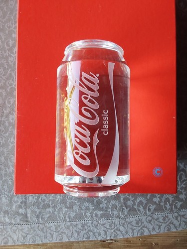 COCA COLA CLASSIC UNITED STATES SOLID CRYSTAL CAN | eBay