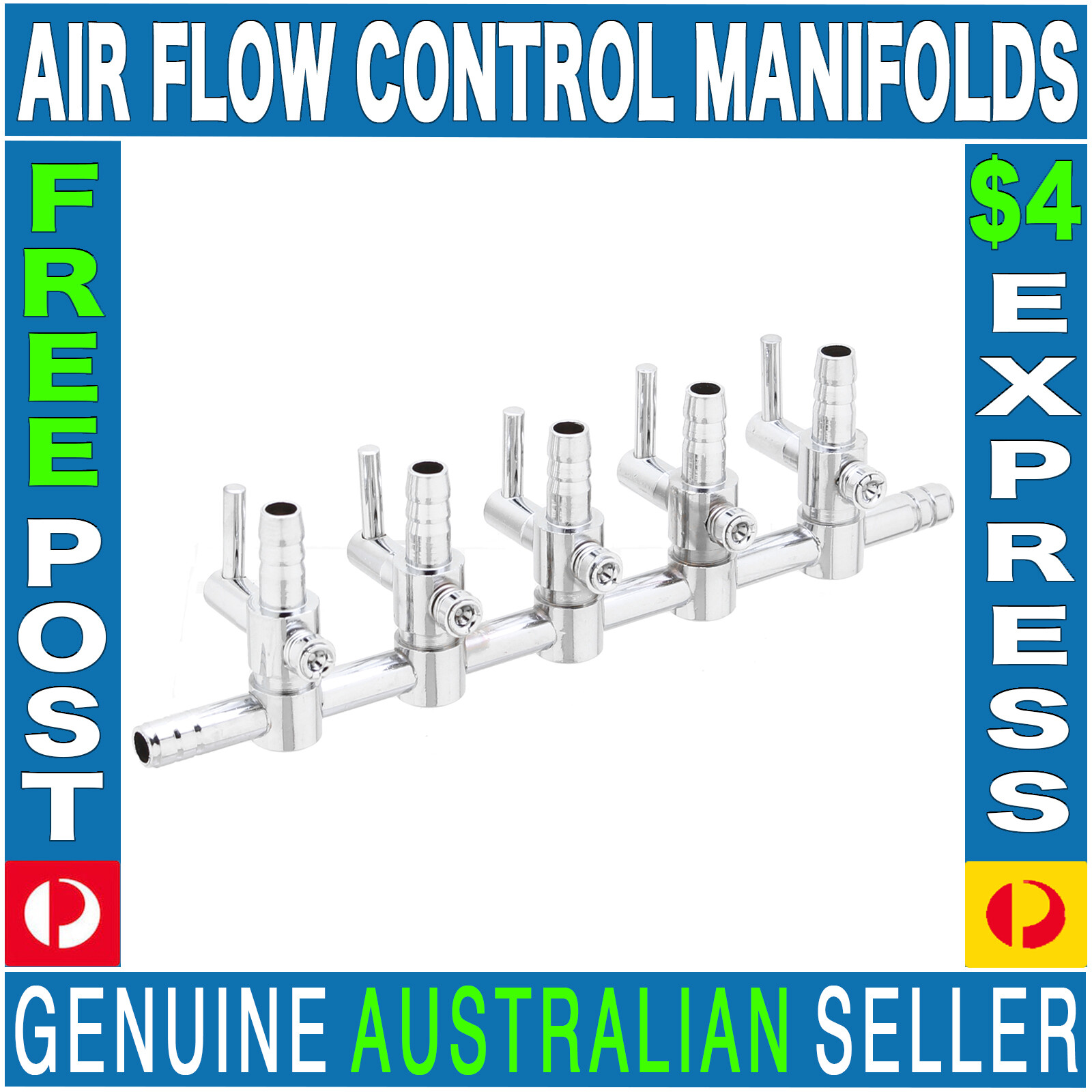 Air Flow Distributors. Controller Valves for Aquarium Fish Tank Pond ...