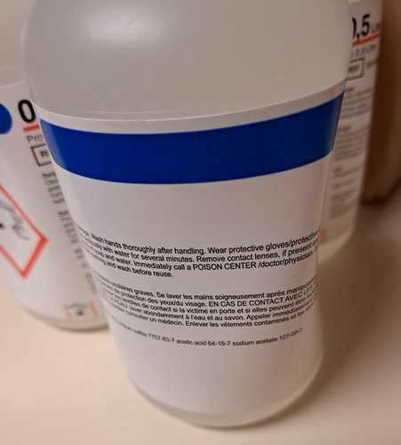 New Agfa CP1000 G354 Rapid Fixer Chemical 500ml medical x-ray film ...