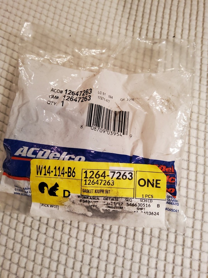 GM OEM-Engine Intake Manifold Gasket 12647263 NIB | eBay