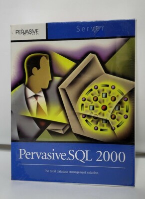 NEW Pervasive.SQL 2000 WINDOWS NT Server Engine v7.51 10 User FACTORY ...