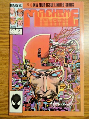Machine Man #2 Barry Smith Key FVF 1st Arno Stark Iron man 2020 Limited ...