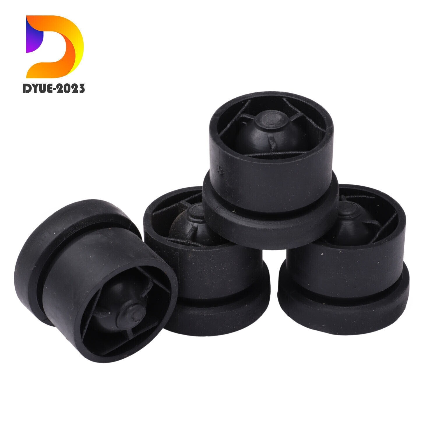 Set of 4 Rubber Bumper Engine Cover Stop Buffer for Golf 1.8 2.0 ...