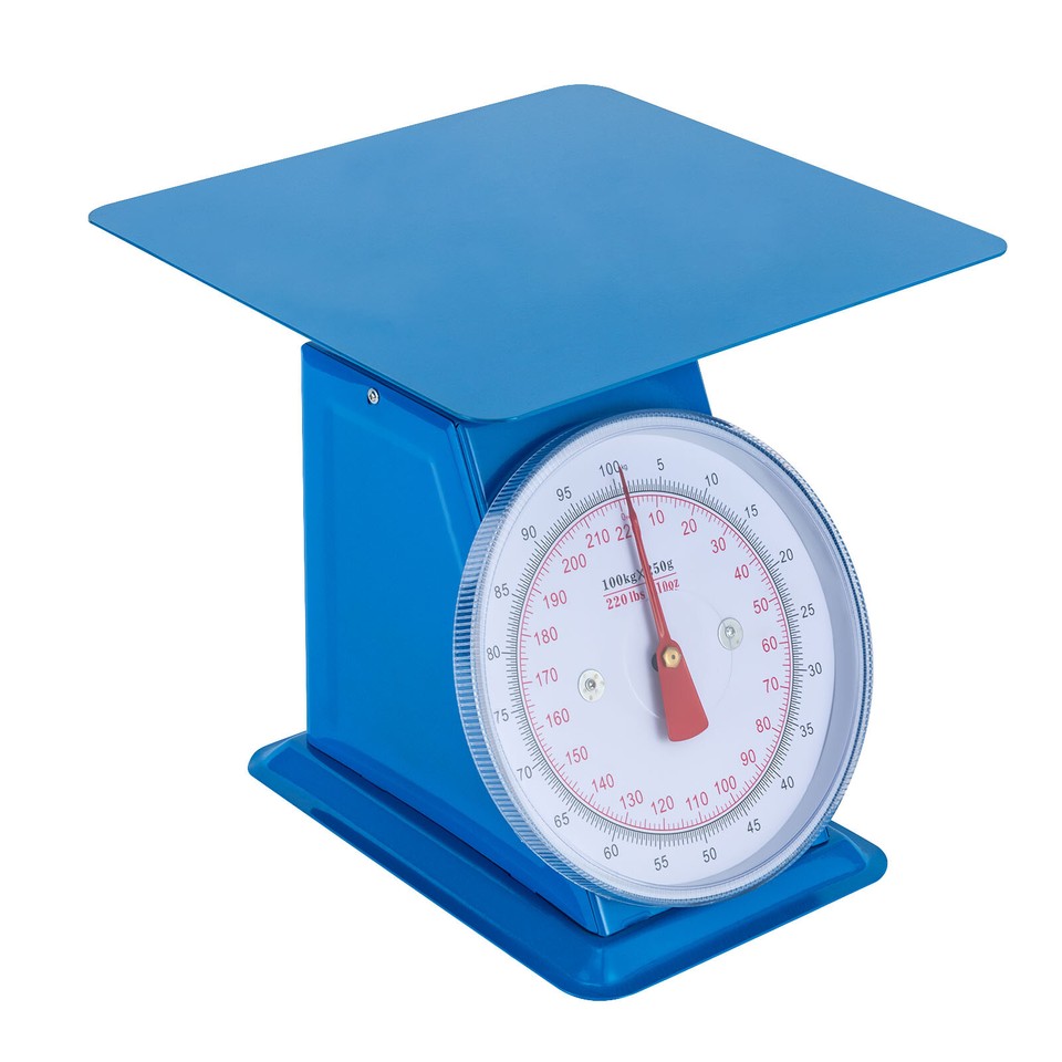 220-LBS Heavy Duty Portion-Control Mechanical Dial Scale Industrial ...