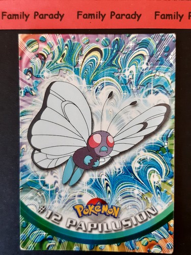 Butterfree #12 Card Topps Pokemon Nintendo TV Animation Edition French ...
