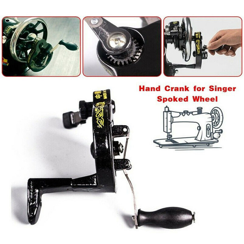 Hand Crank Parts For Singer Spoked Wheel Treadle Sewing